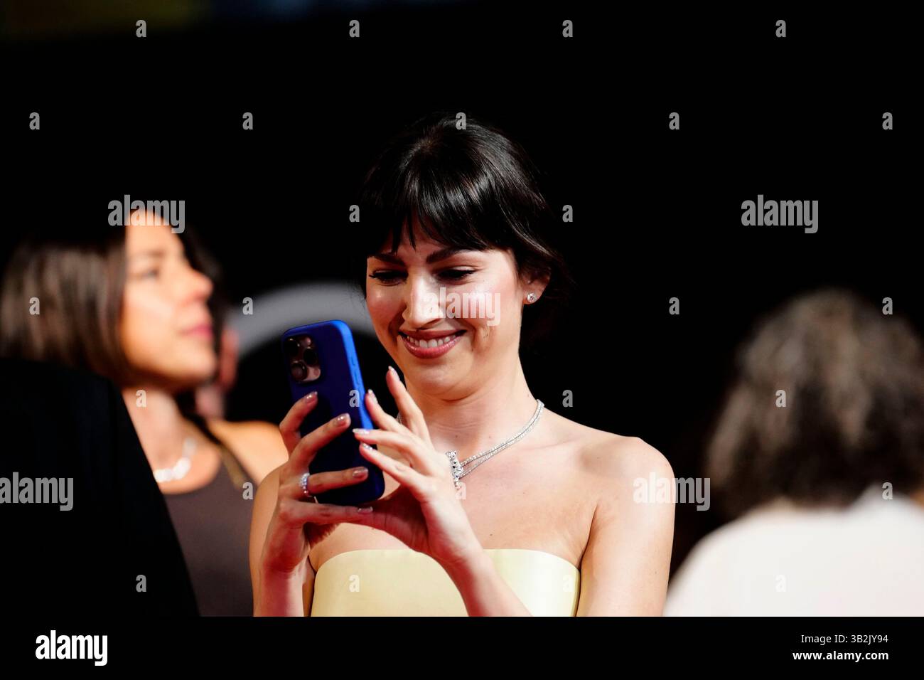 Ursula Corbero attends 12nd Platino Awards 2025 - Red Carpet at Palacio ...