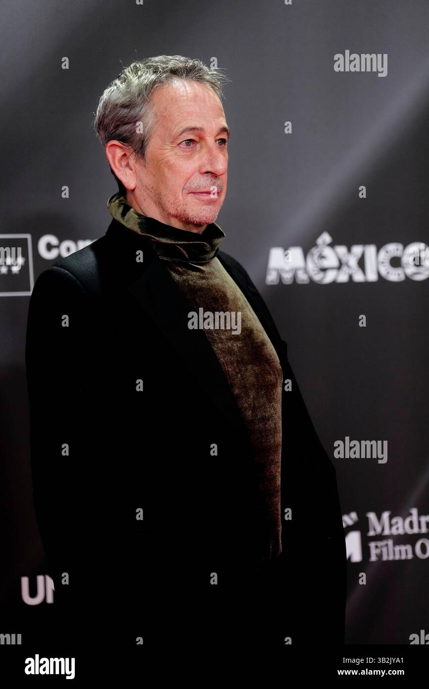 Alfredo Castro attends 12nd Platino Awards 2025 - Red Carpet at Palacio Municipal de Congresos ...