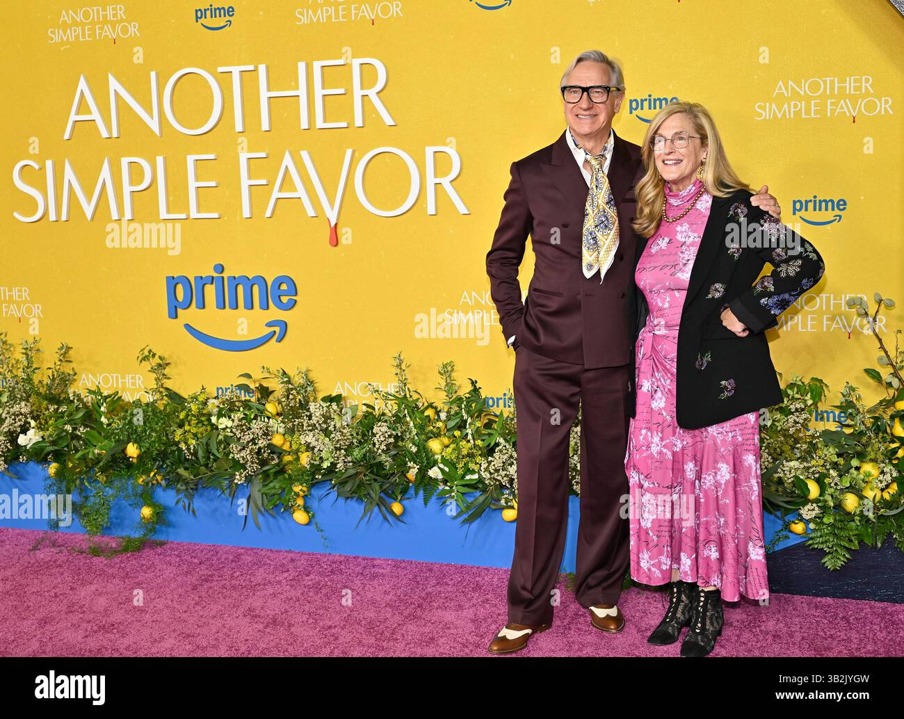 Director Paul Feig, left, and wife Laurie Feig attend the special ...