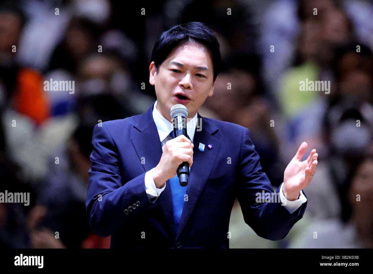 Yokohama Arena, Kanagawa, Japan. 26th Apr, 2025. Takeharu Yamanaka, APRIL 26, 2025 - Sumo ...