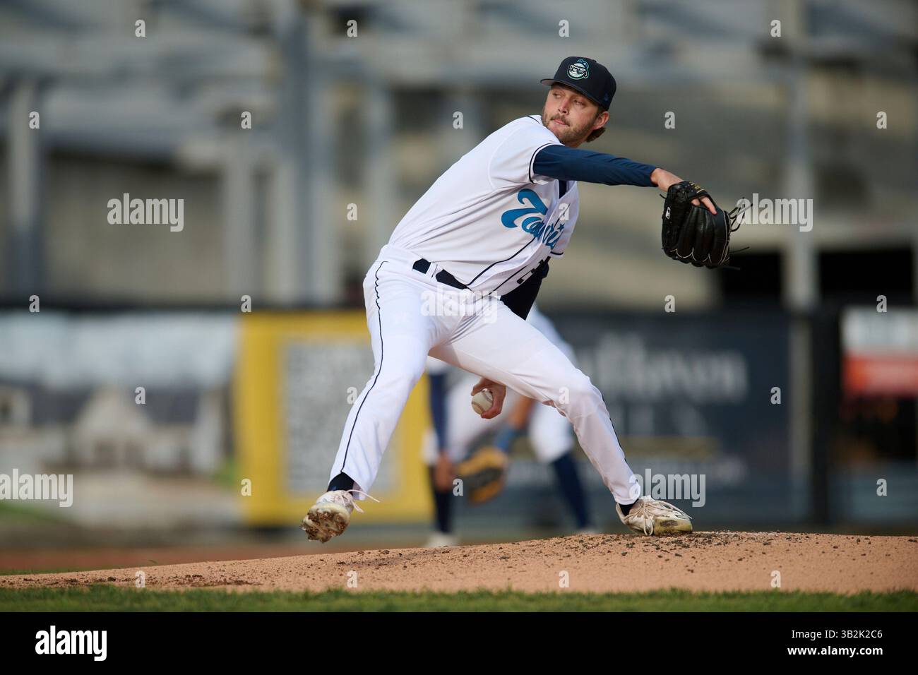 Asheville Tourists starting pitcher Nick Swiney (26) delivers a pitcher during a game against ...