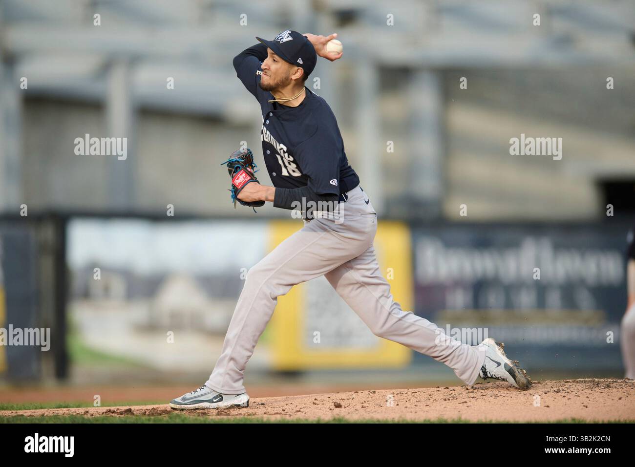 Hudson Valley Renegades starting pitcher Elmer Rodriguez-Cruz (18 ...