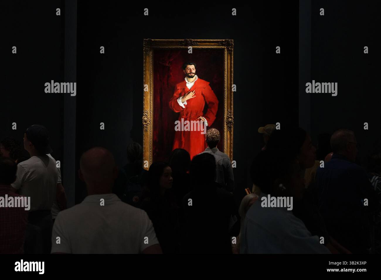 New York, USA.26th April 2025. People visit "Sargent and Paris ...