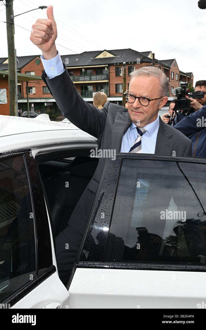 Sydney, Australia. 28th Apr, 2025. Australian Prime Minister Anthony ...