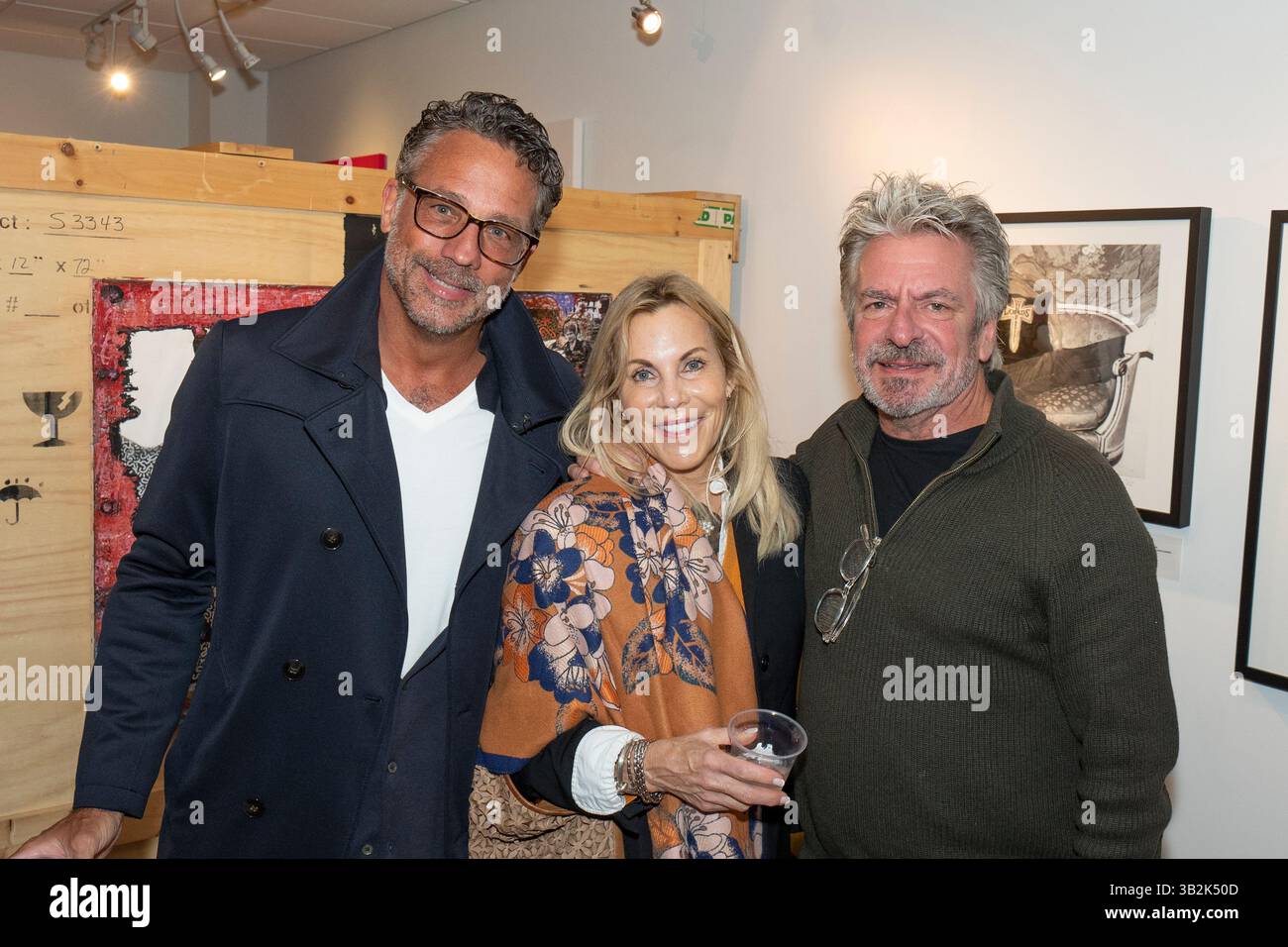 Michael Riemerschmid, Lisa Faitell and Jeffrey Smith attends ...