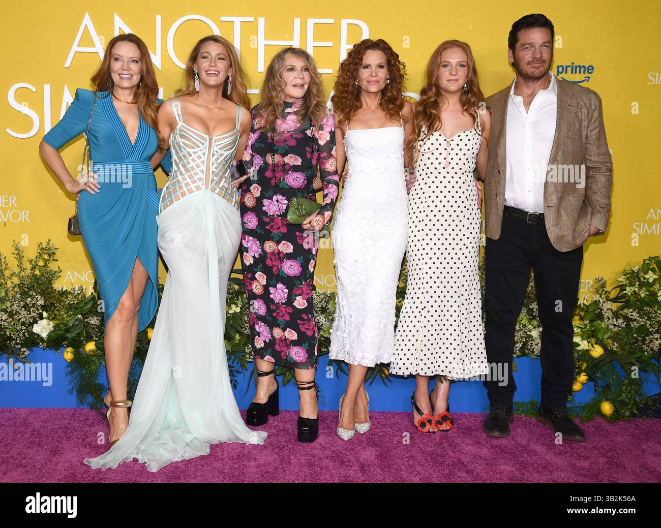 New York, USA. 27th Apr, 2025. (L-R) Lori Lively, Blake Lively, Willie Elain McAlpin, Robyn ...