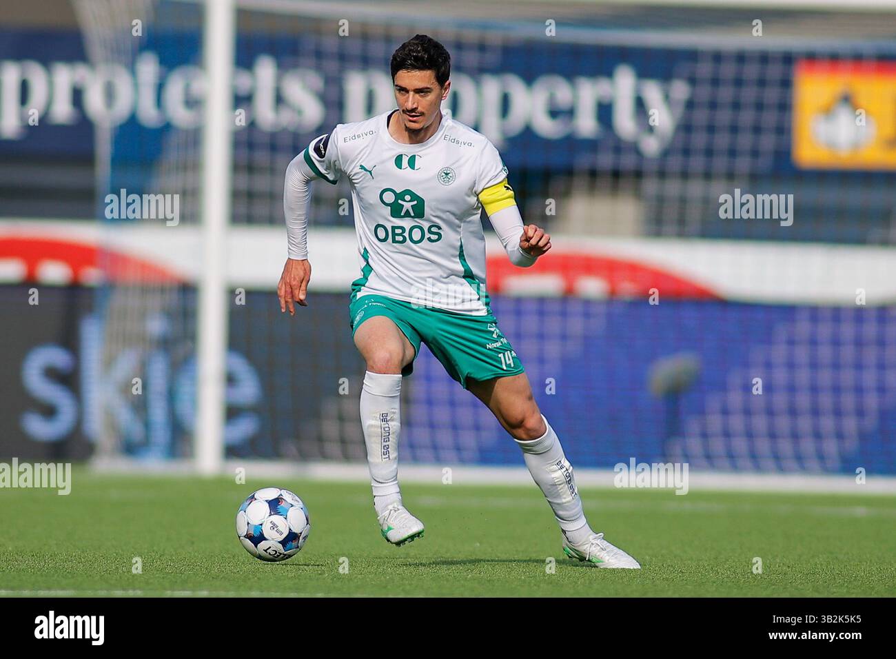 SANDEFJORD, NORWAY - APRIL 27th 2025: Eliteserien match between ...