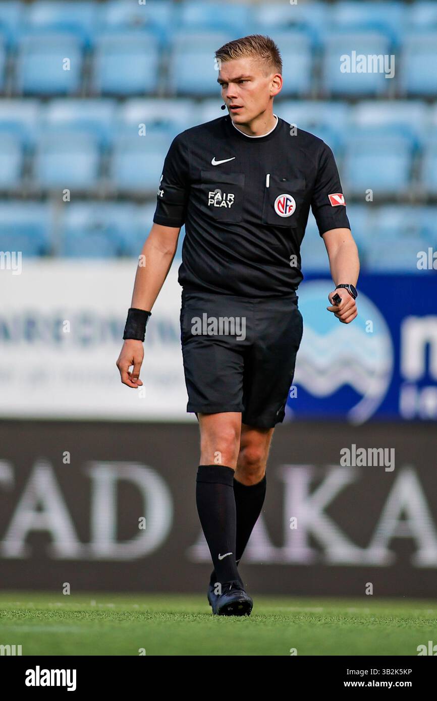SANDEFJORD, NORWAY - APRIL 27th 2025: Eliteserien match between ...