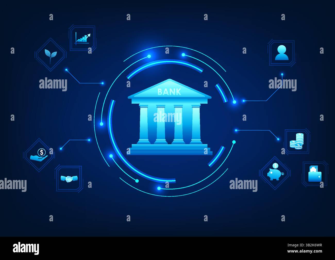 Nfc technology icons Stock Vector Images - Alamy