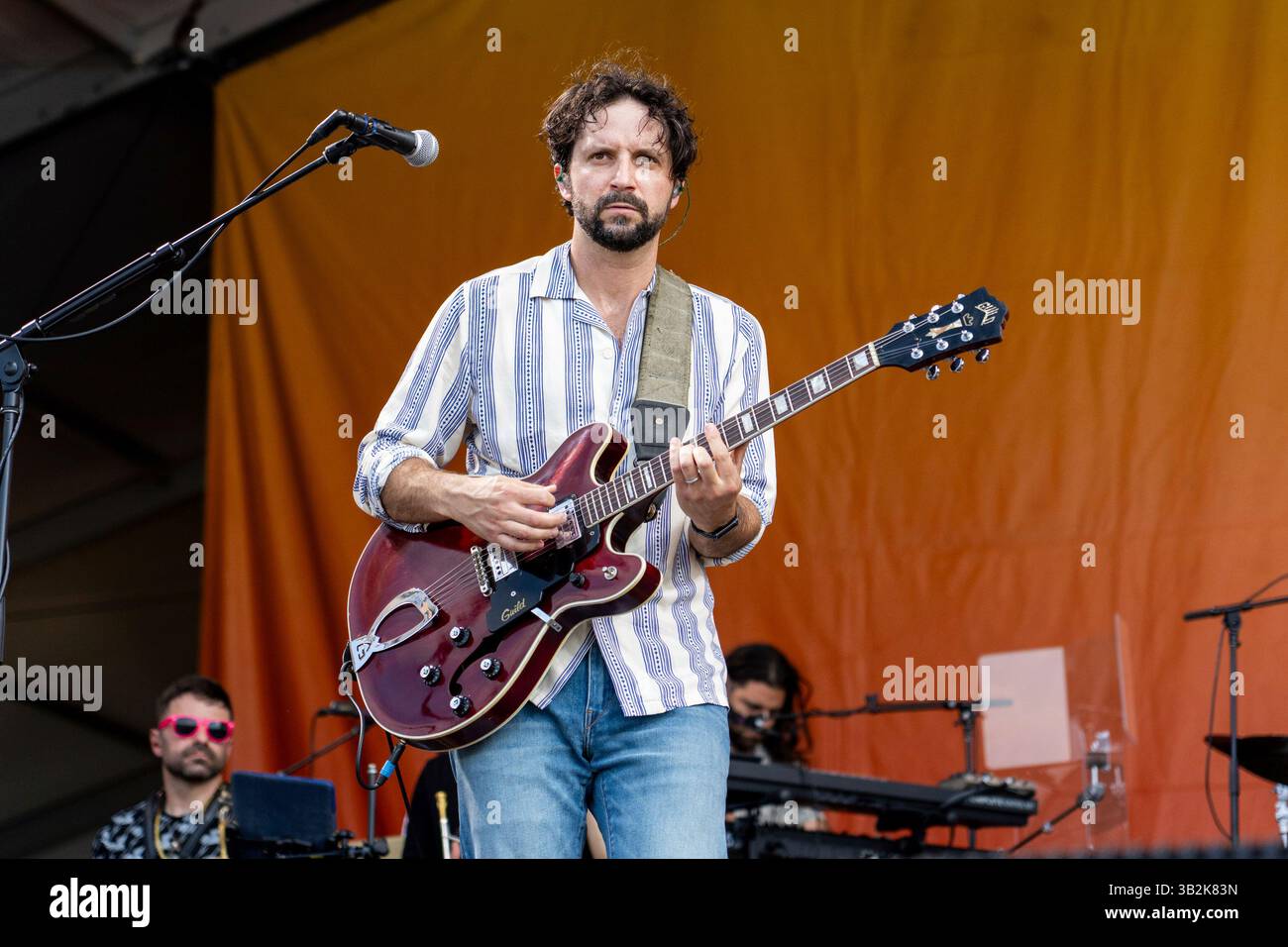 Zack Feinberg of The Revivalists performs during the first weekend of ...