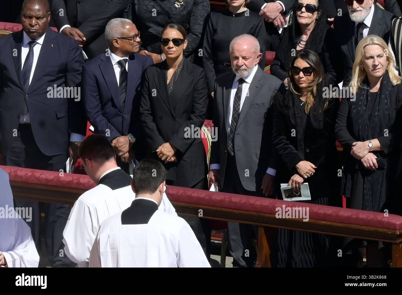 Vatican, Vatican. 26th Apr, 2025. Brazilian President Lula Da Silva ...