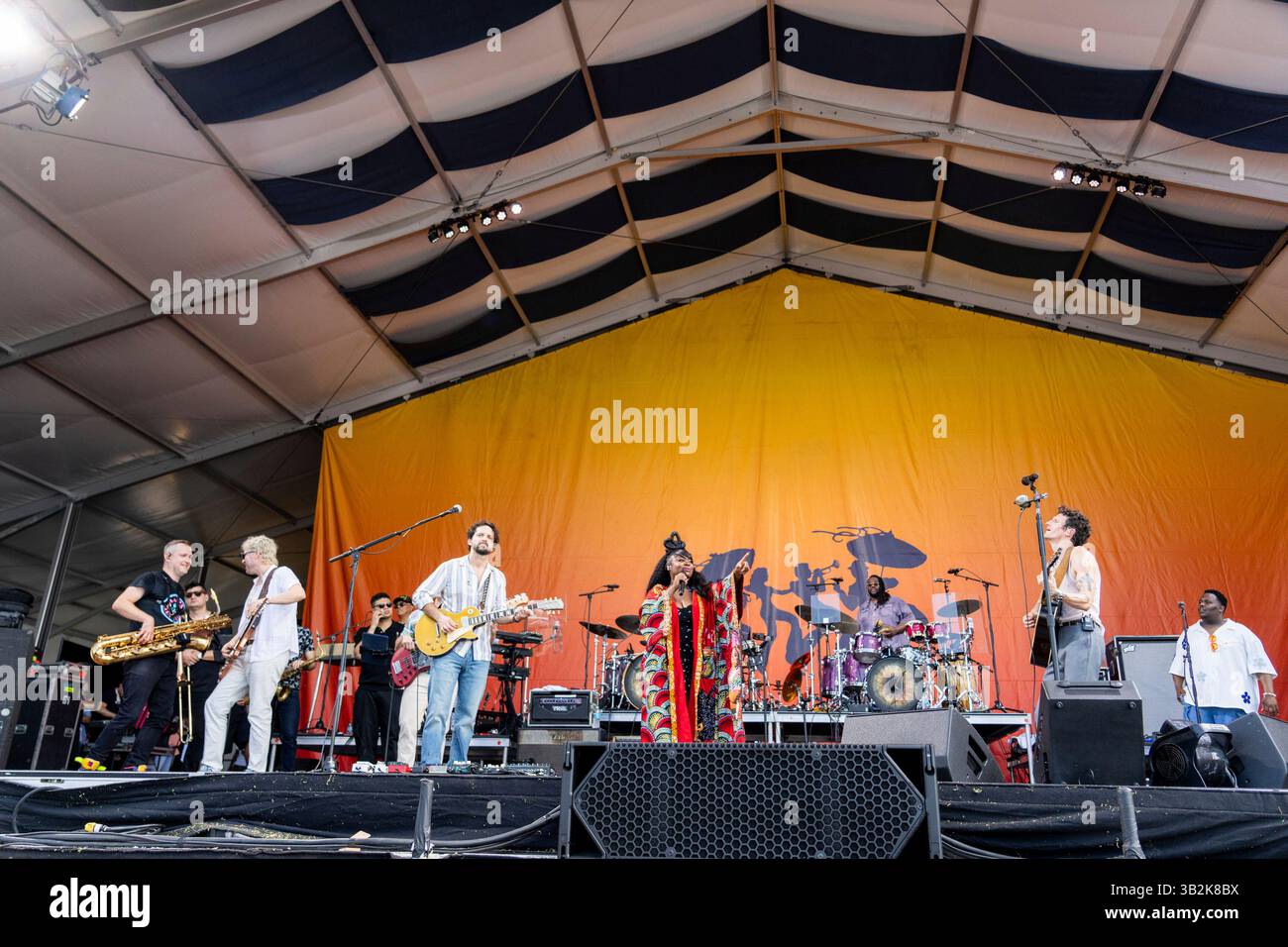 VVV of The Revivalists performs during the first weekend of the New ...