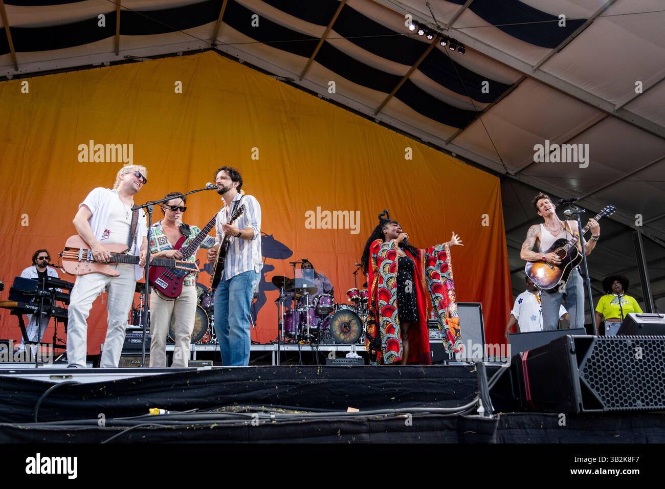 VVV of The Revivalists performs during the first weekend of the New ...