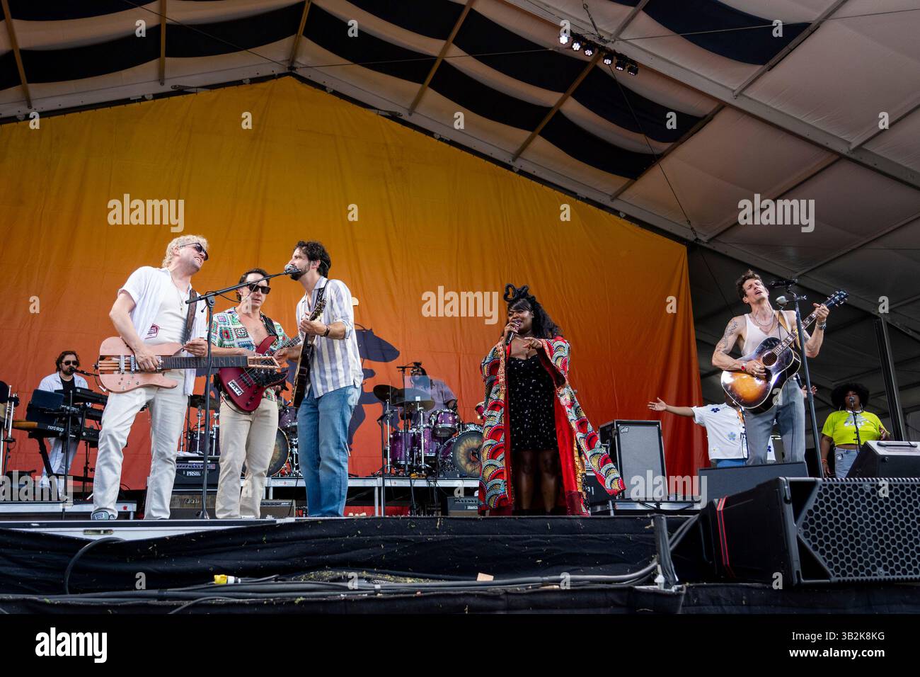 VVV of The Revivalists performs during the first weekend of the New ...