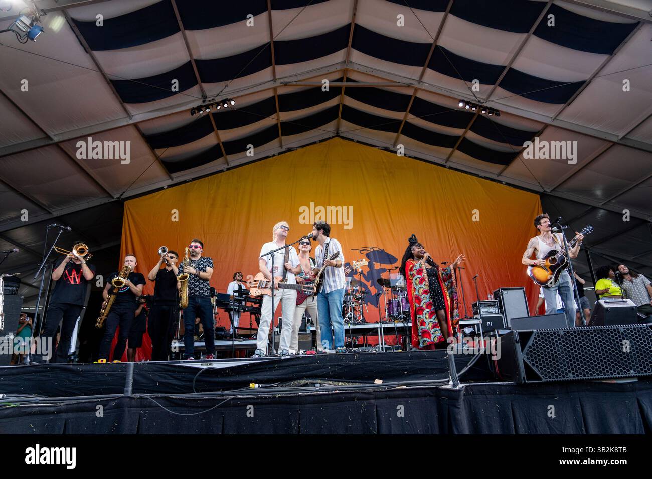 VVV of The Revivalists performs during the first weekend of the New ...