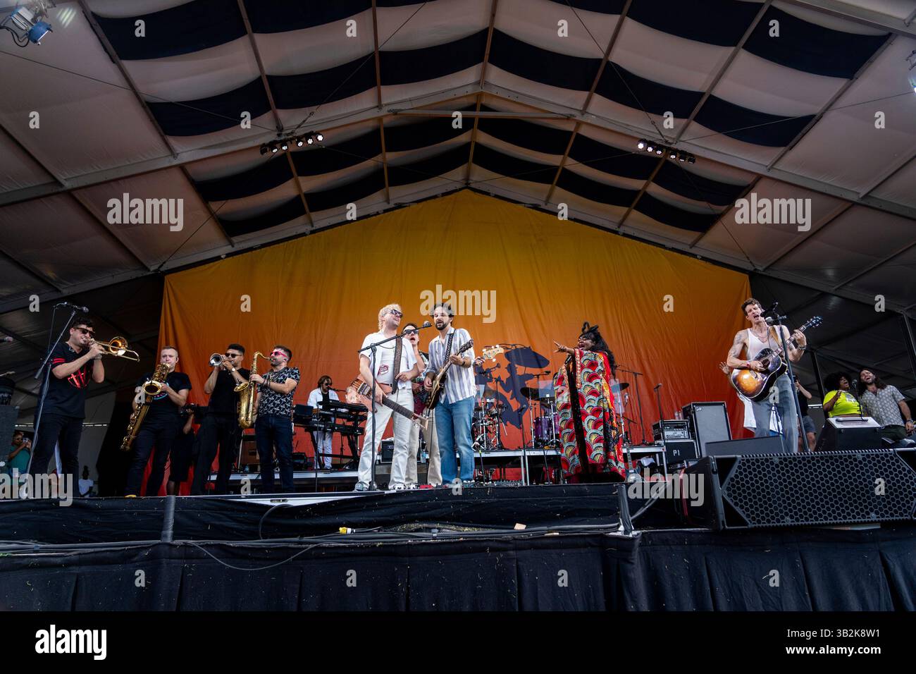 VVV of The Revivalists performs during the first weekend of the New ...