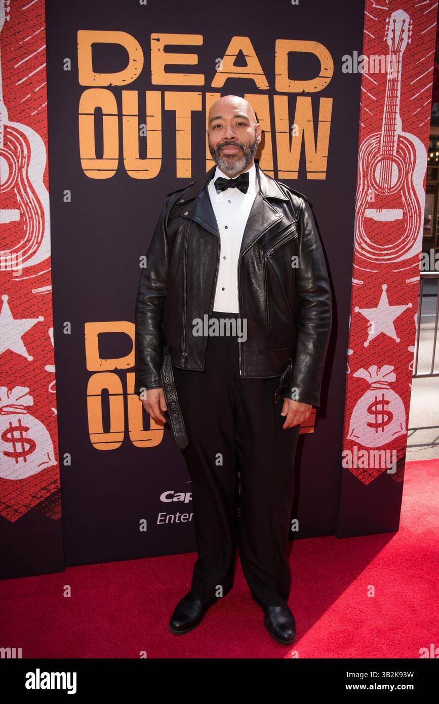 Ny. 27th Apr, 2025. Eddie Cooper in attendance for DEAD OUTLAW Opening ...
