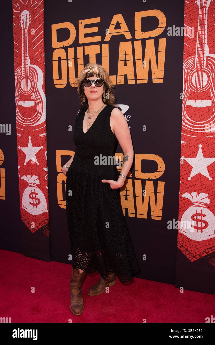 Ny. 27th Apr, 2025. Sarah Laux in attendance for DEAD OUTLAW Opening ...