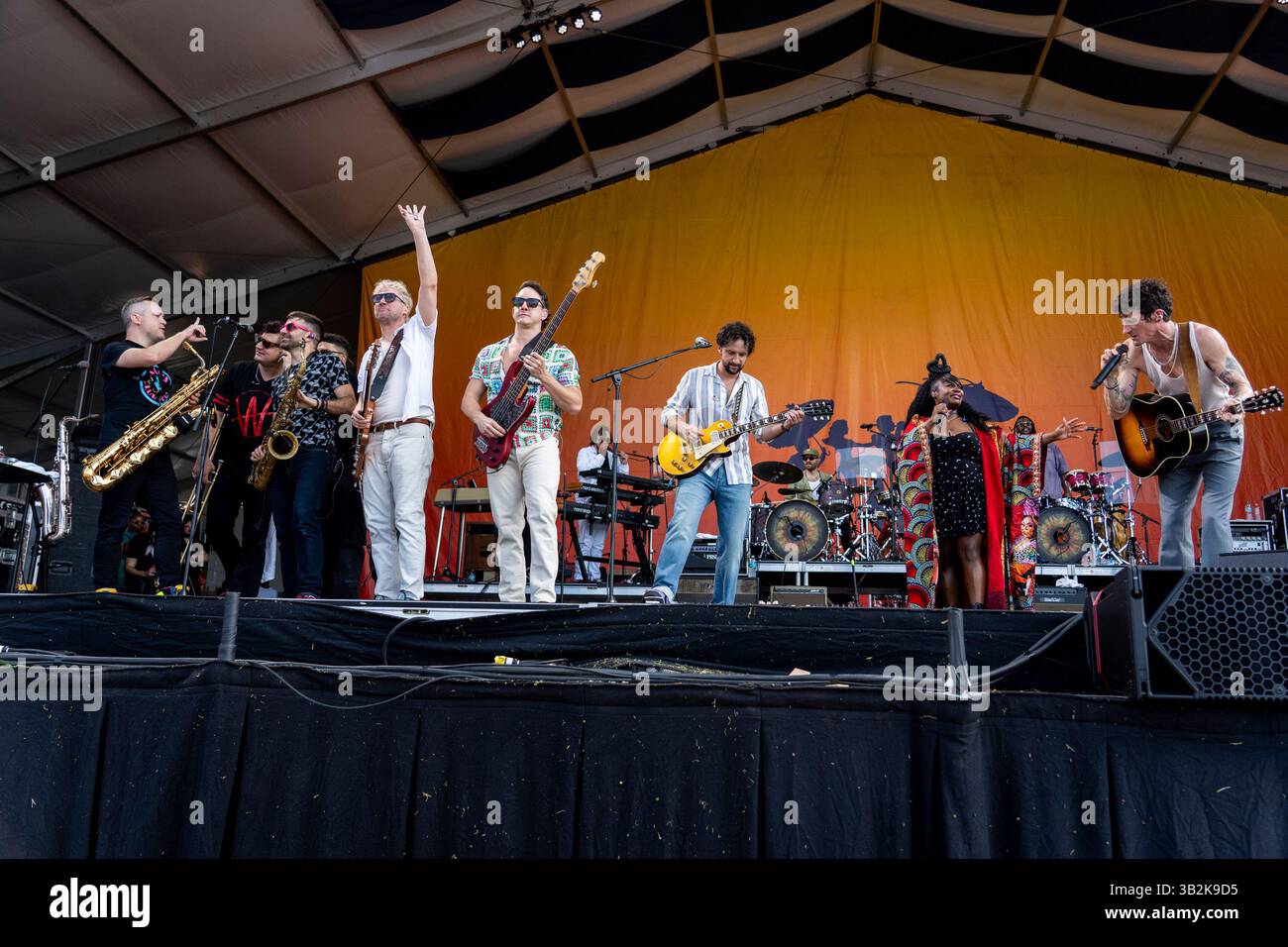 VVV of The Revivalists performs during the first weekend of the New ...