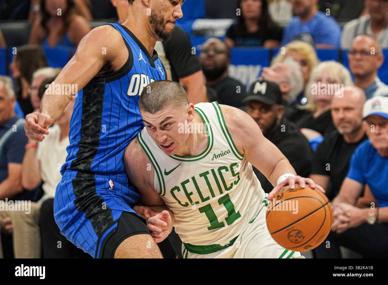 Orlando, Florida, USA, April 27, 2025, Boston Celtics guard Payton ...
