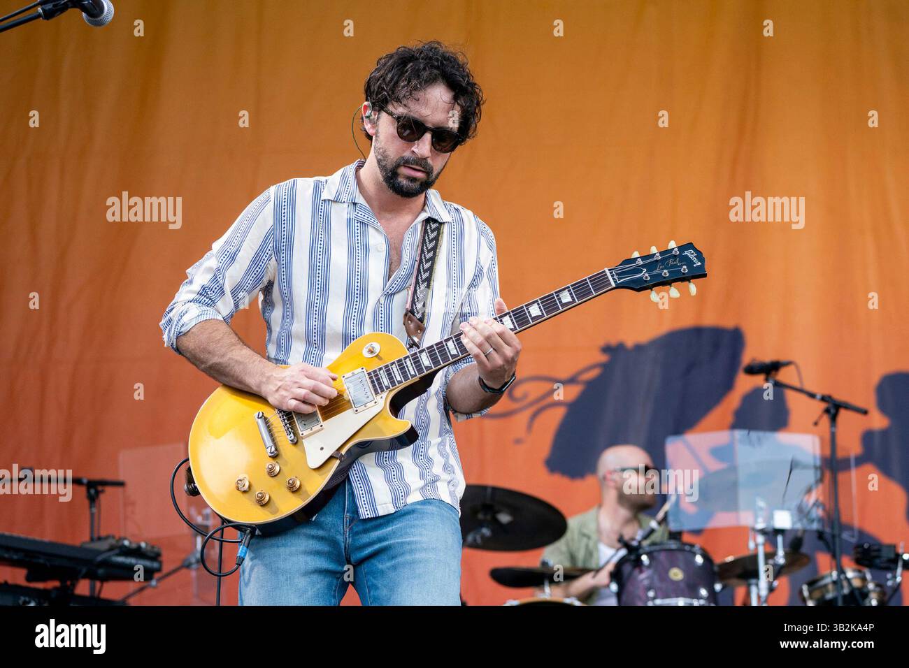 Zack Feinberg of The Revivalists performs during the first weekend of ...