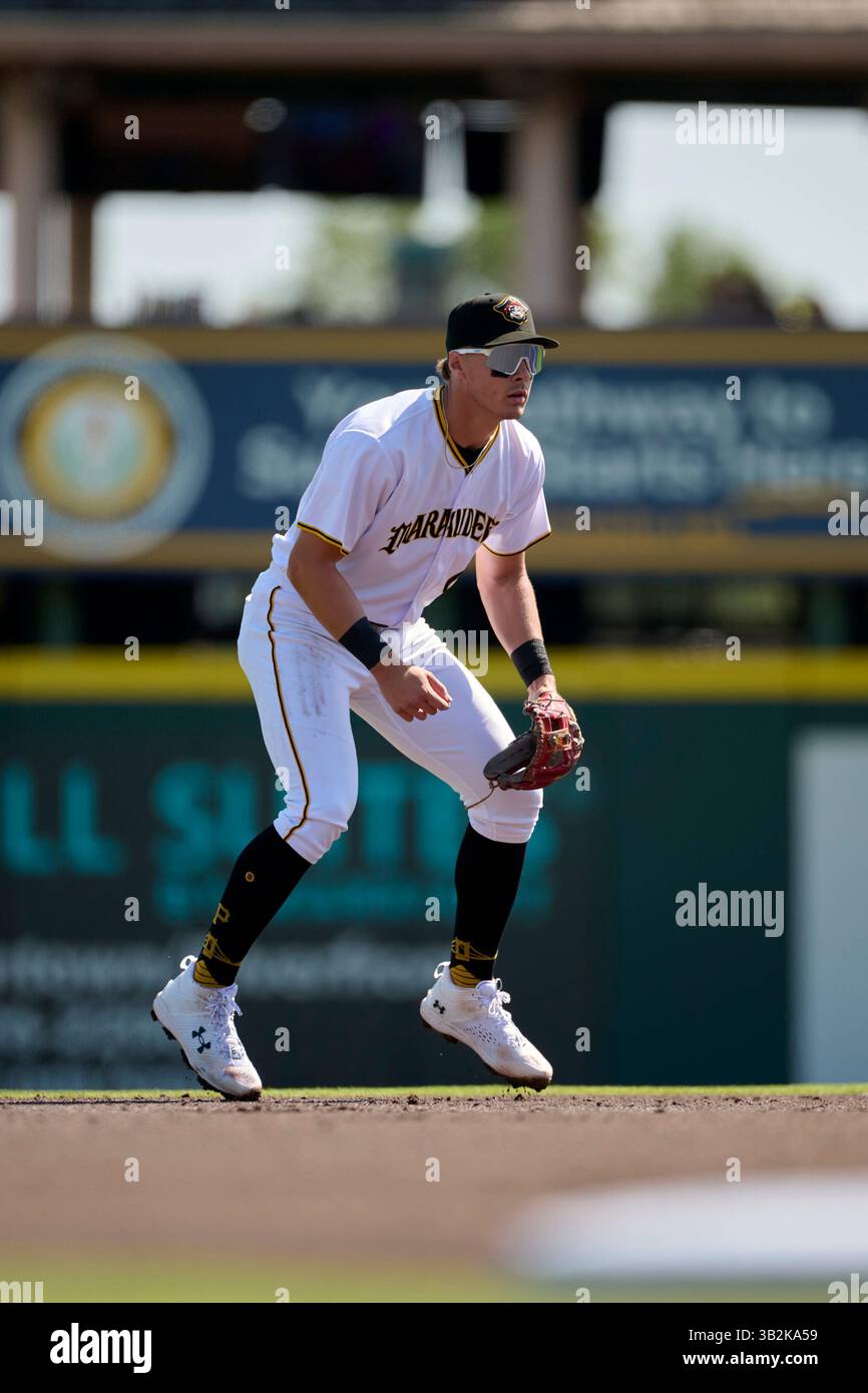 Bradenton Marauders shortstop Konnor Griffin (6) during an MiLB Florida ...
