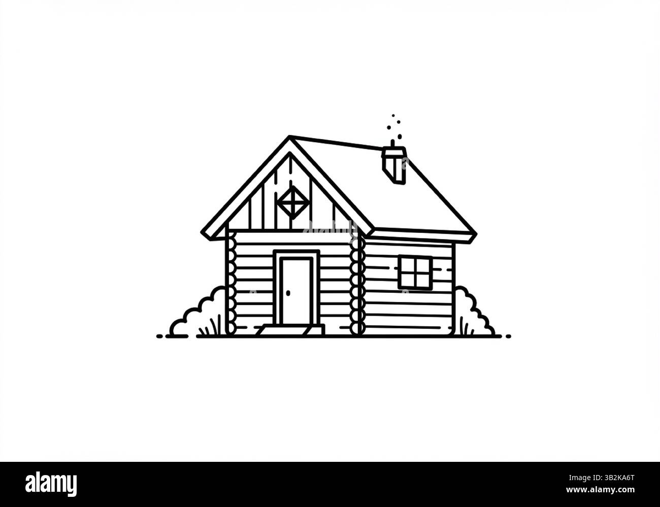 Cozy cabin aesthetic Stock Vector Images - Alamy