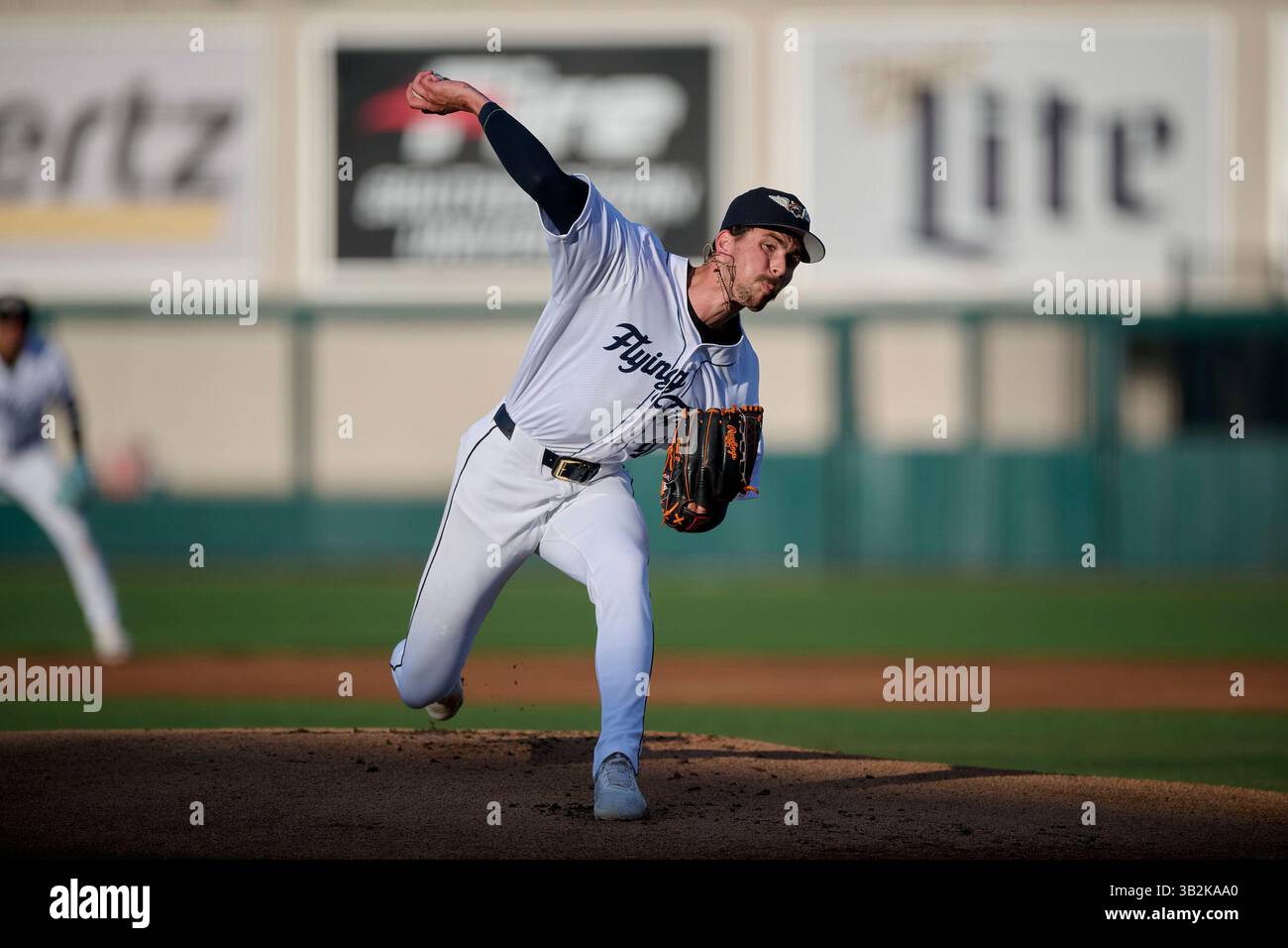 Lakeland Flying Tigers pitcher Ricky Vanasco (40) delivers a pitch ...