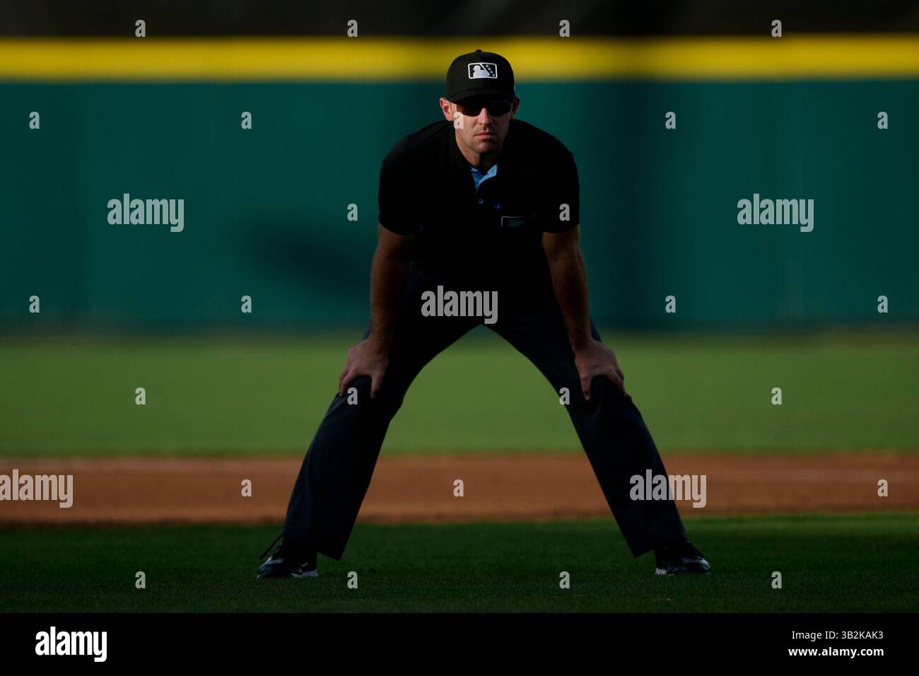 Umpire Jacob Ashworth during an MiLB Florida State League baseball game ...