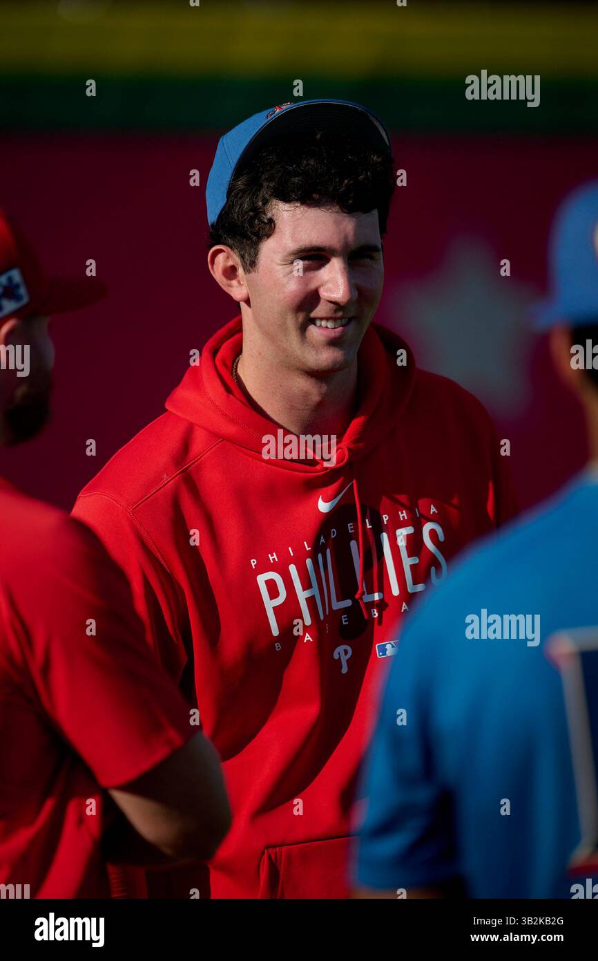 Clearwater Threshers pitcher Andrew Painter (24) before an MiLB Florida ...