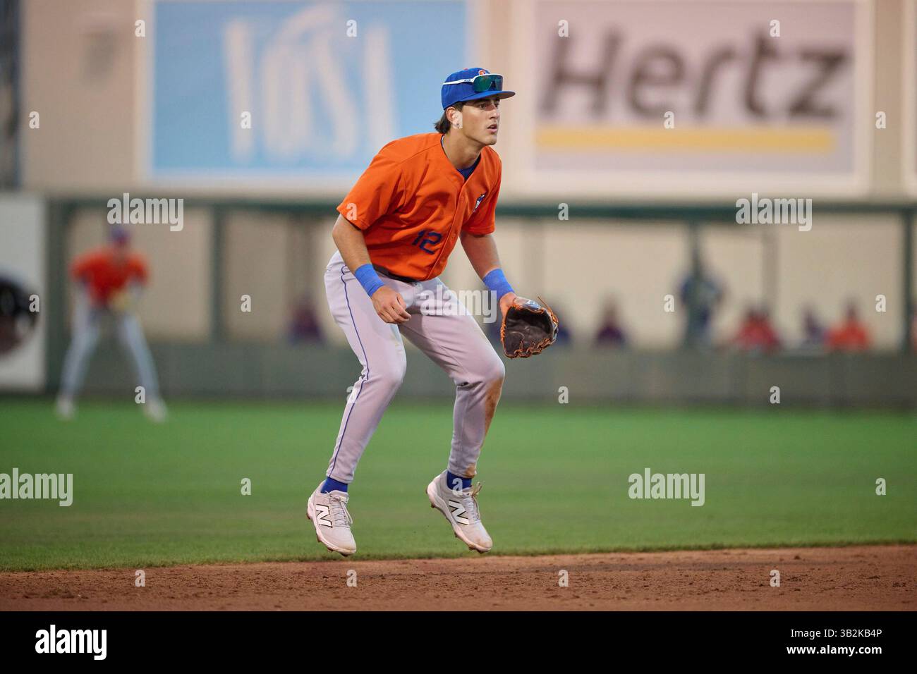 St. Lucie Mets shortstop Colin Houck (12) during an MiLB Florida State ...