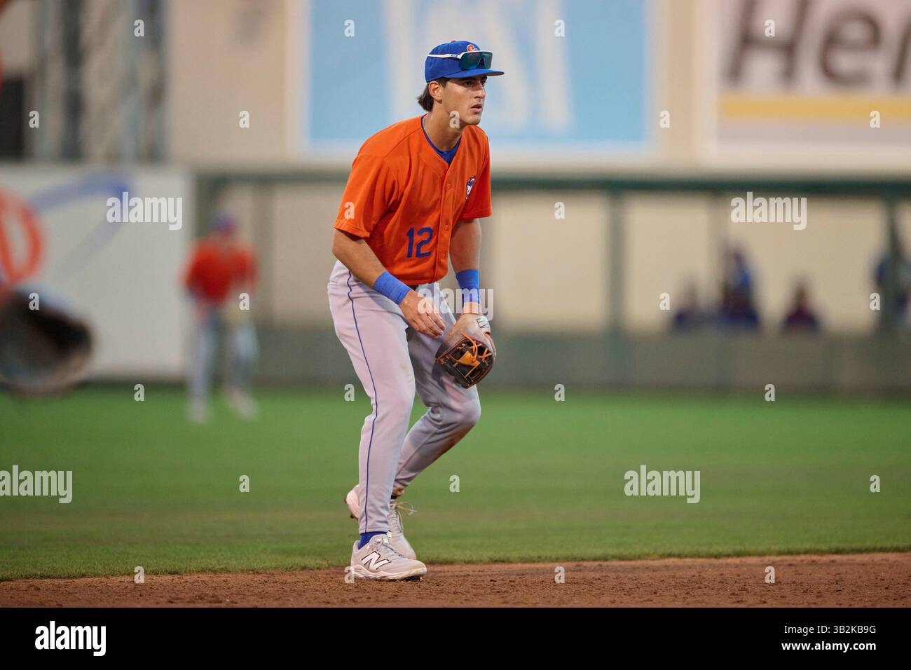 St. Lucie Mets shortstop Colin Houck (12) during an MiLB Florida State ...