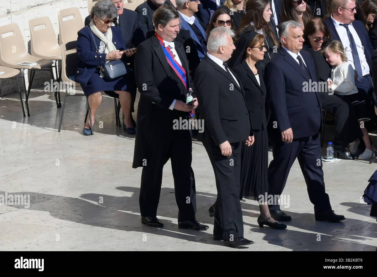 Vatican, Vatican. 26th Apr, 2025. Hungarian President Antonio Guterres ...