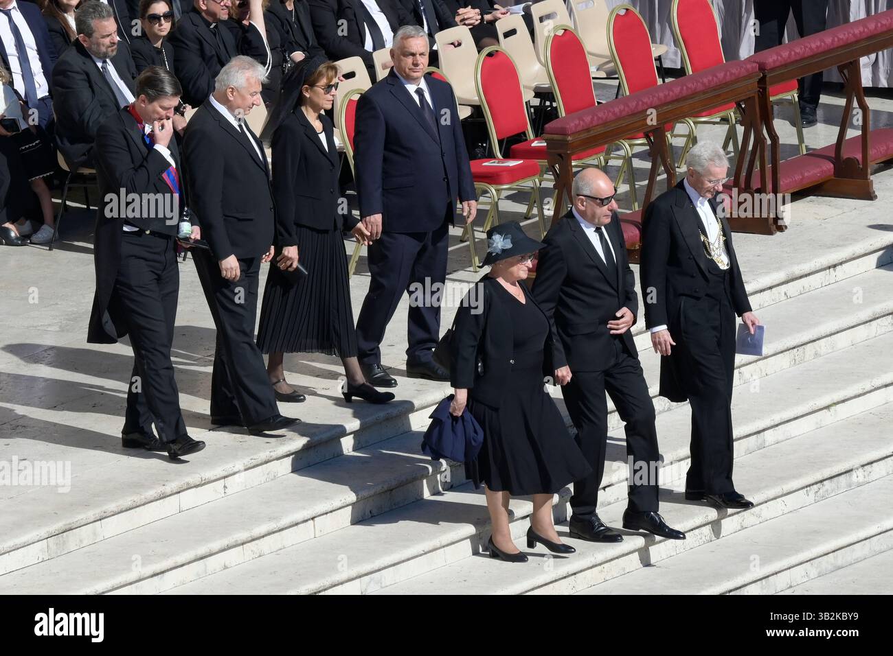 Vatican, Vatican. 26th Apr, 2025. Hungarian President Antonio Guterres ...