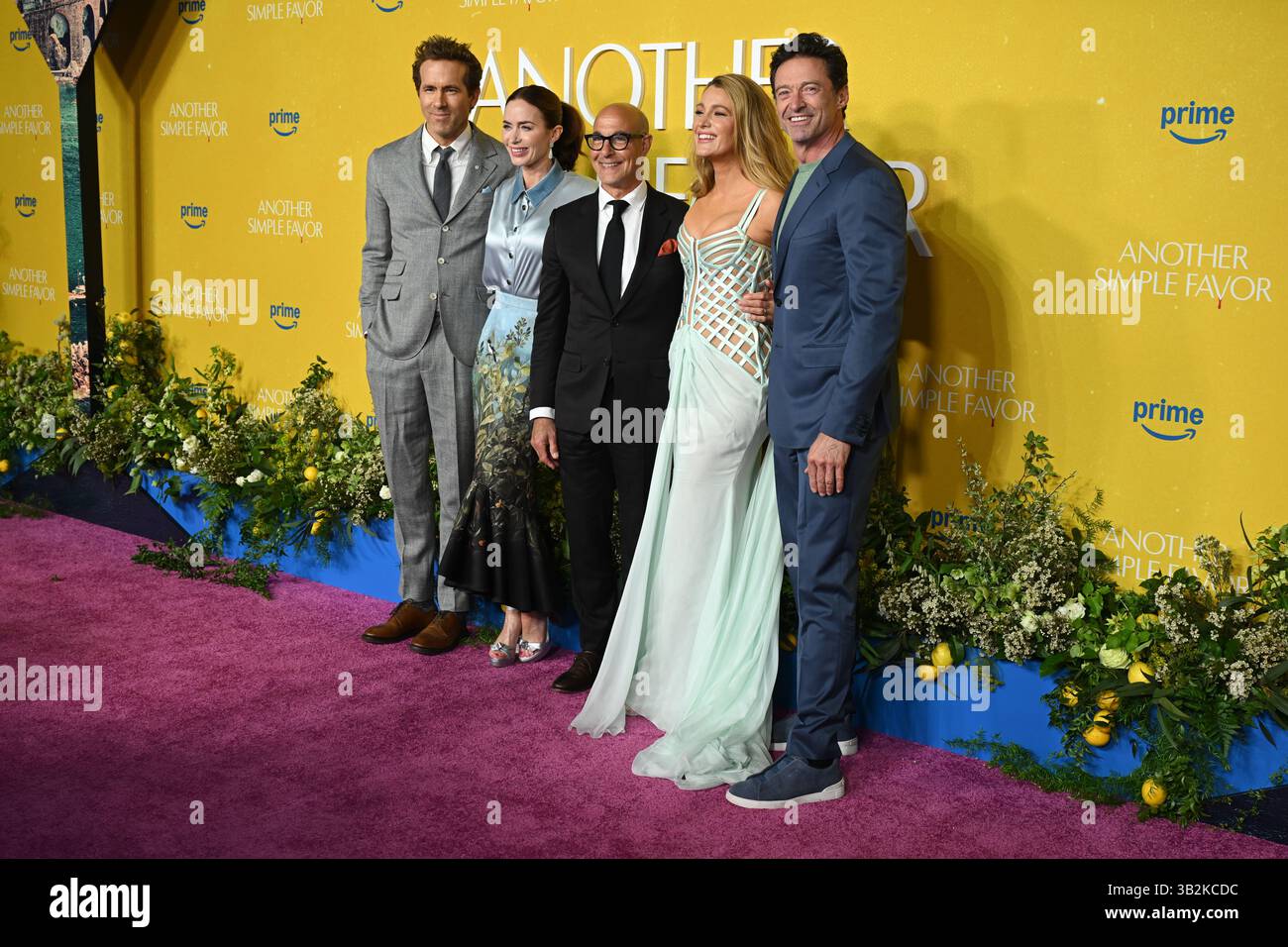 Ryan Reynolds, Emily Blunt, Stanley Tucci, Blake Lively and Hugh ...