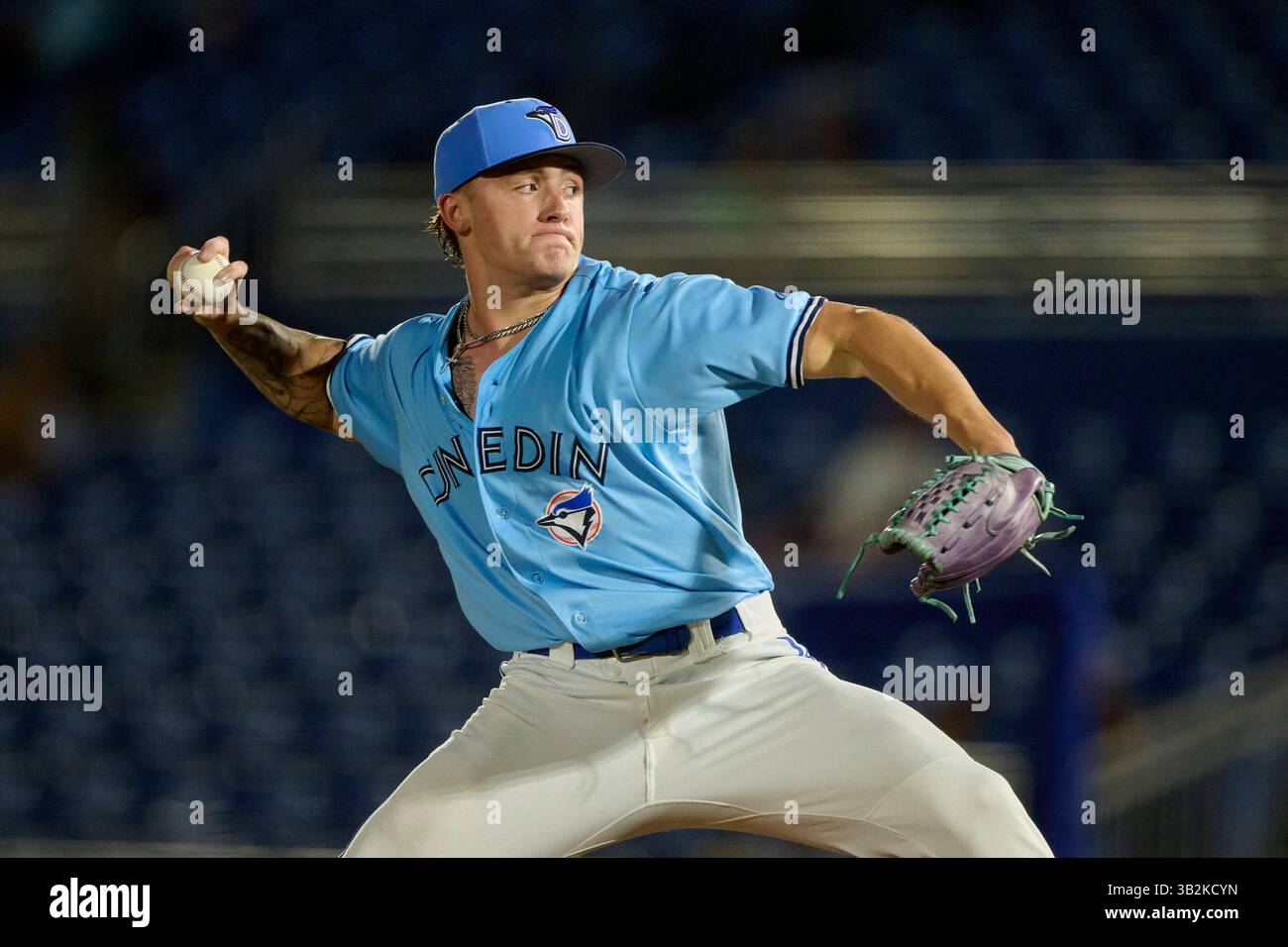 Dunedin Blue Jays pitcher Gage Stanifer (6) during an MiLB Florida ...