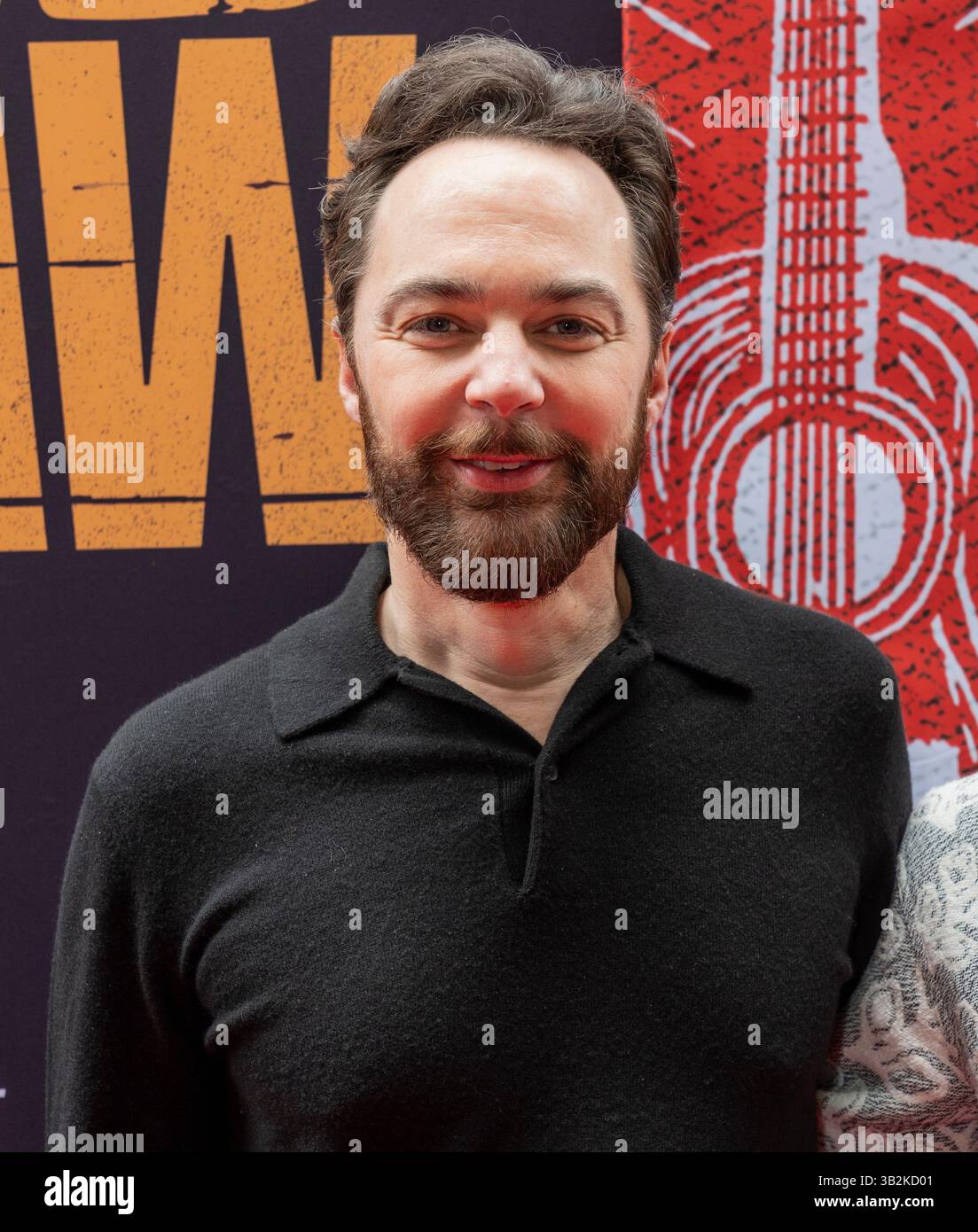 Jim Parsons attends opening night for 'Dead Outlaw' on Broadway at ...