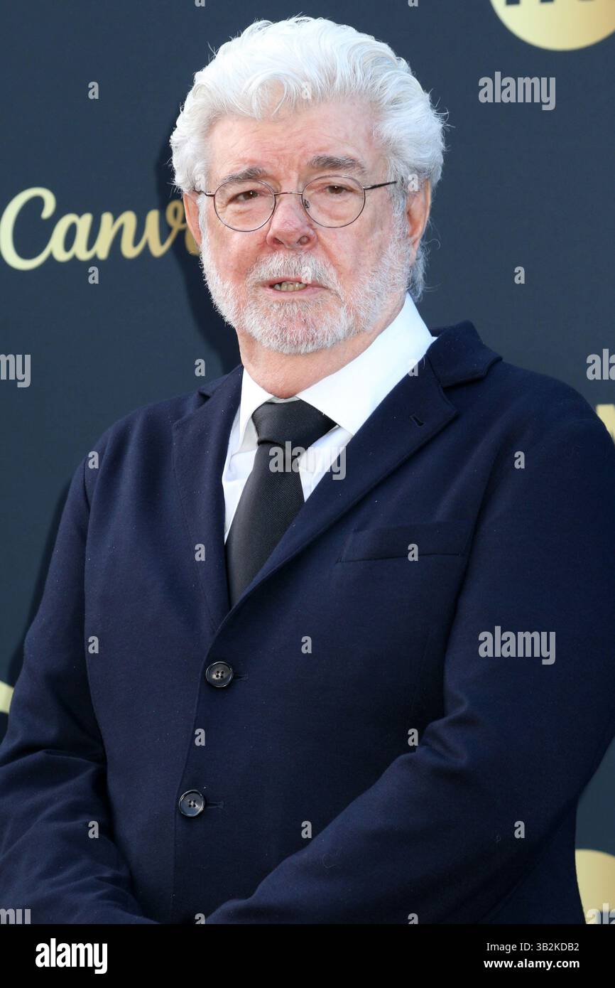 Hollywood, CA USA - April 26, 2025: George Lucas attends the 50th ...