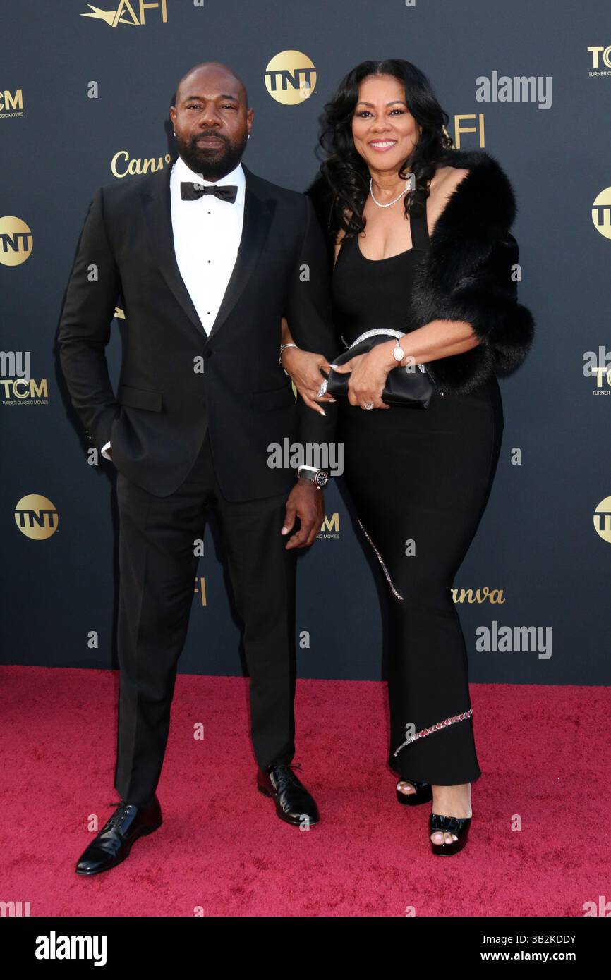 Hollywood, CA USA - April 26, 2025: Antoine Fuqua, Lela Rochon attends ...