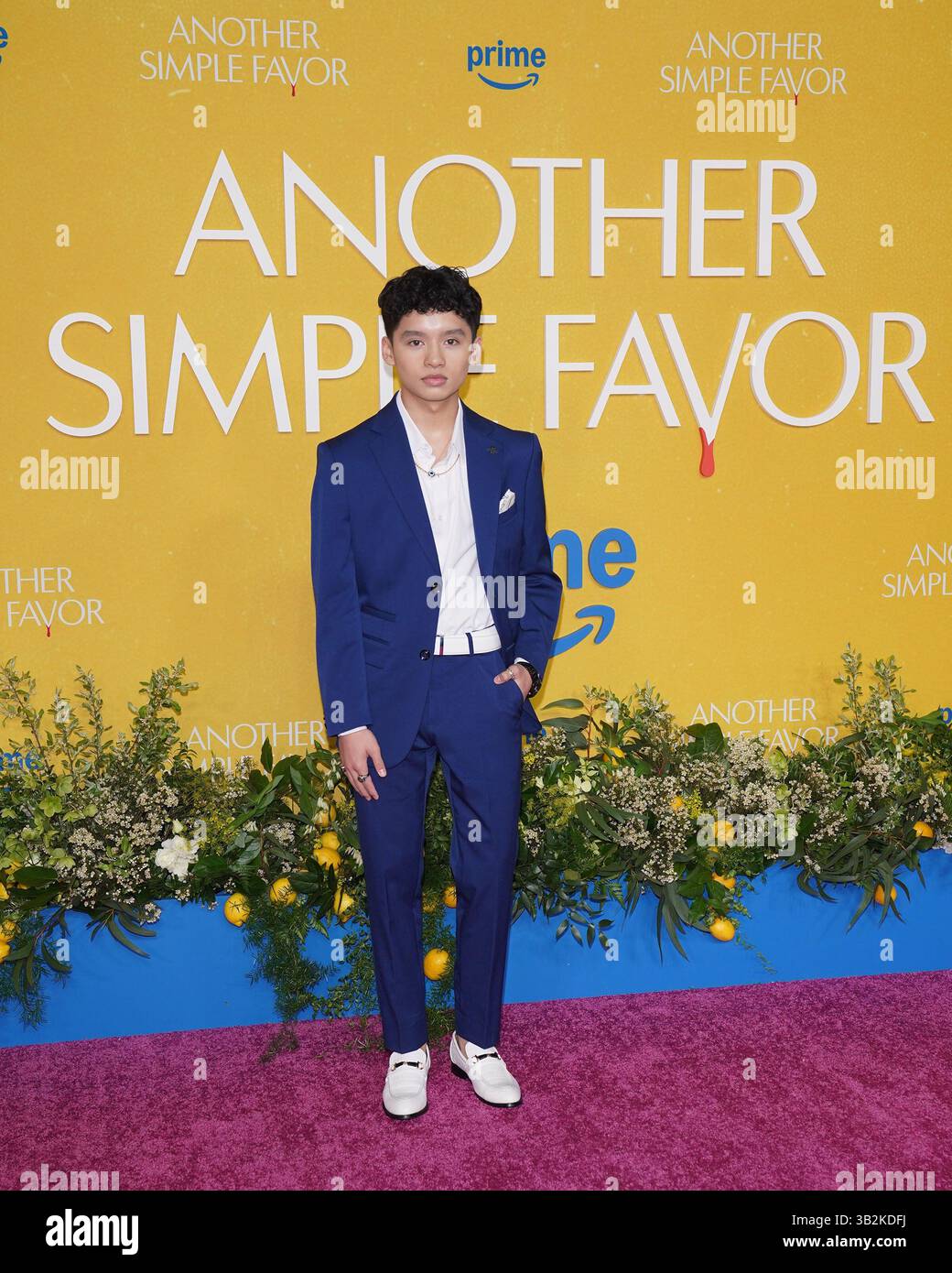 Ny. 27th Apr, 2025. Ian Ho at arrivals for ANOTHER SIMPLE FAVOR Premiere, Jazz At Lincoln Center ...