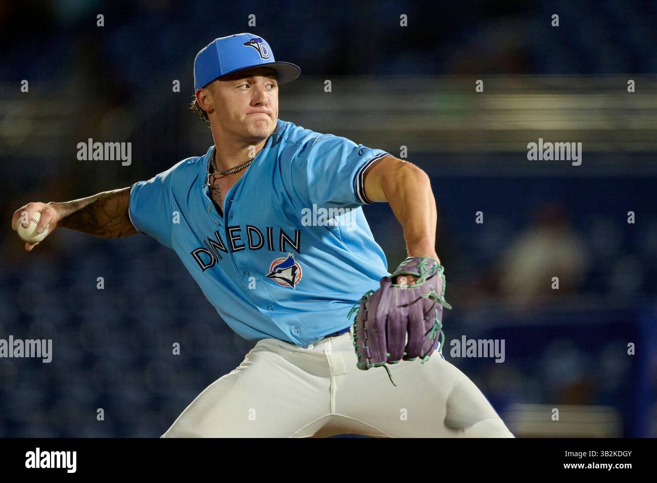 Dunedin Blue Jays pitcher Gage Stanifer (6) during an MiLB Florida ...