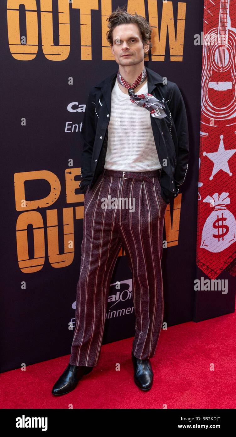 USA. 27th Apr, 2025. Andrew Durand attends opening night for 'Dead ...