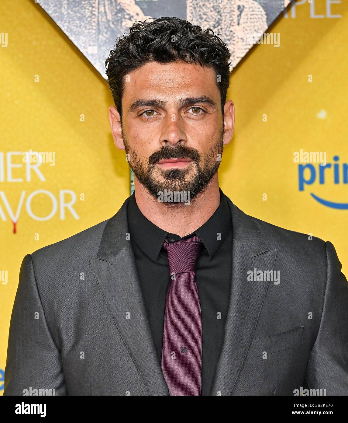 Michele Morrone attends the special screening of "Another Simple Favor ...