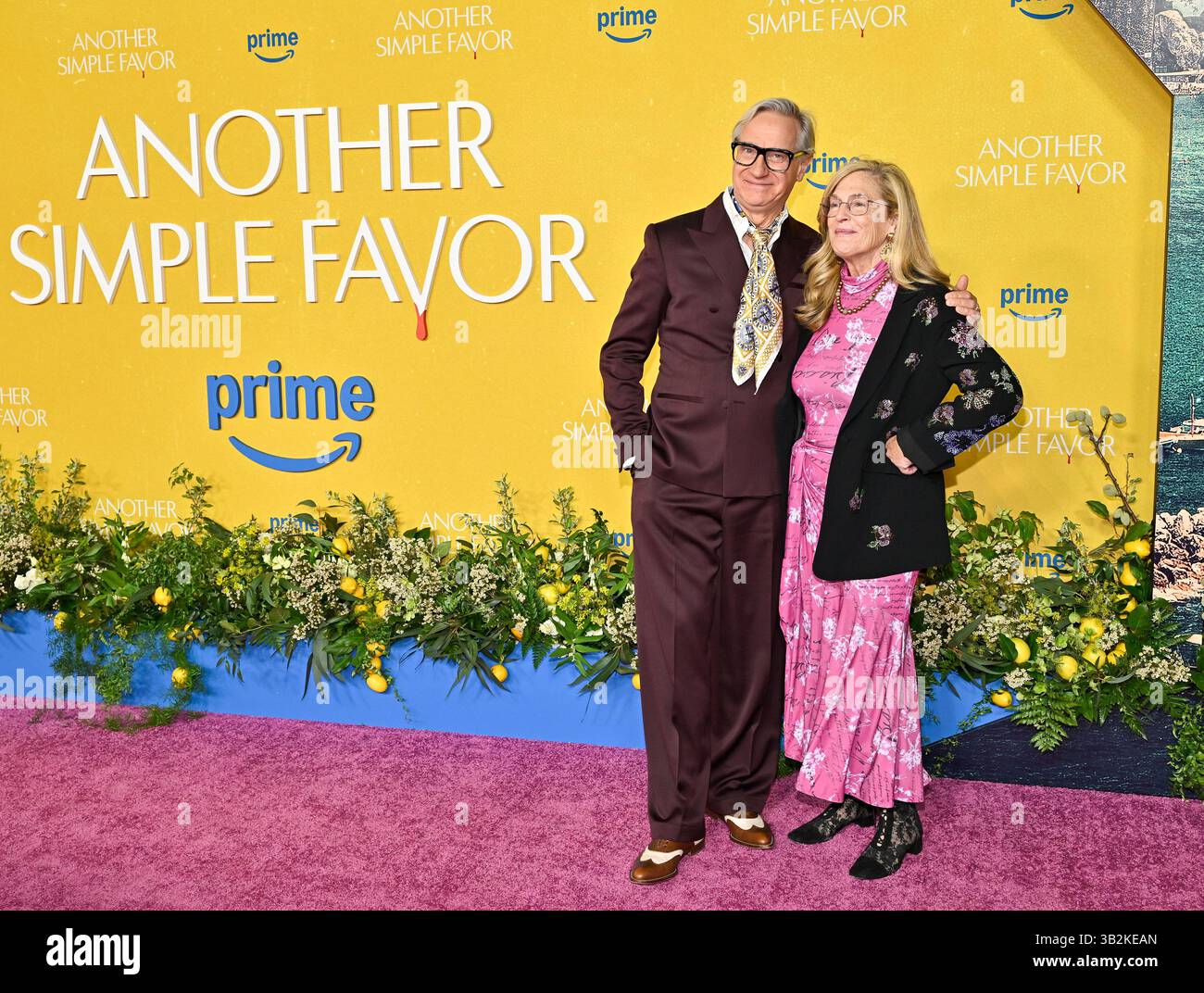 Director Paul Feig, left, and wife Laurie Feig attend the special ...