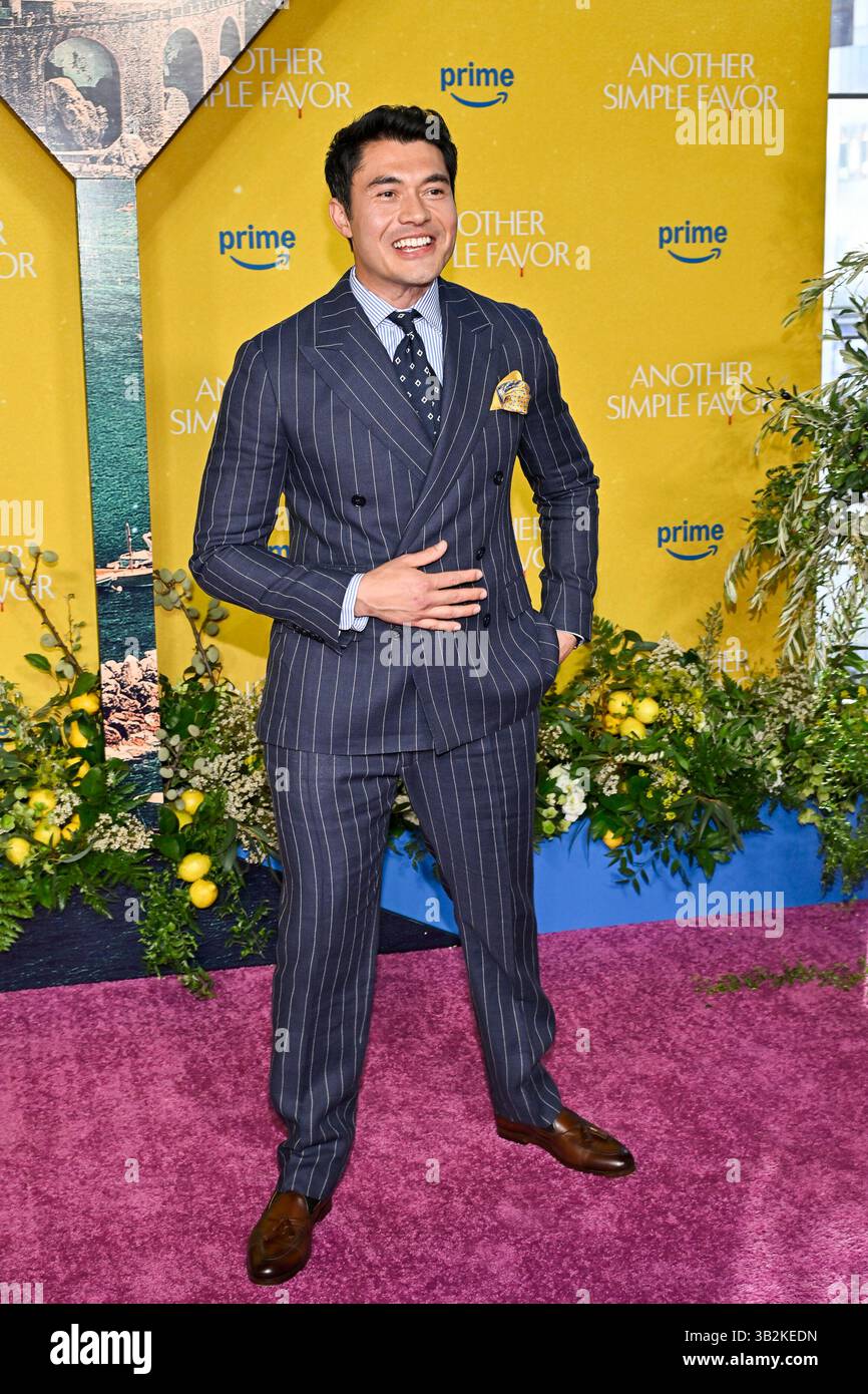 Henry Golding attends the special screening of "Another Simple Favor ...