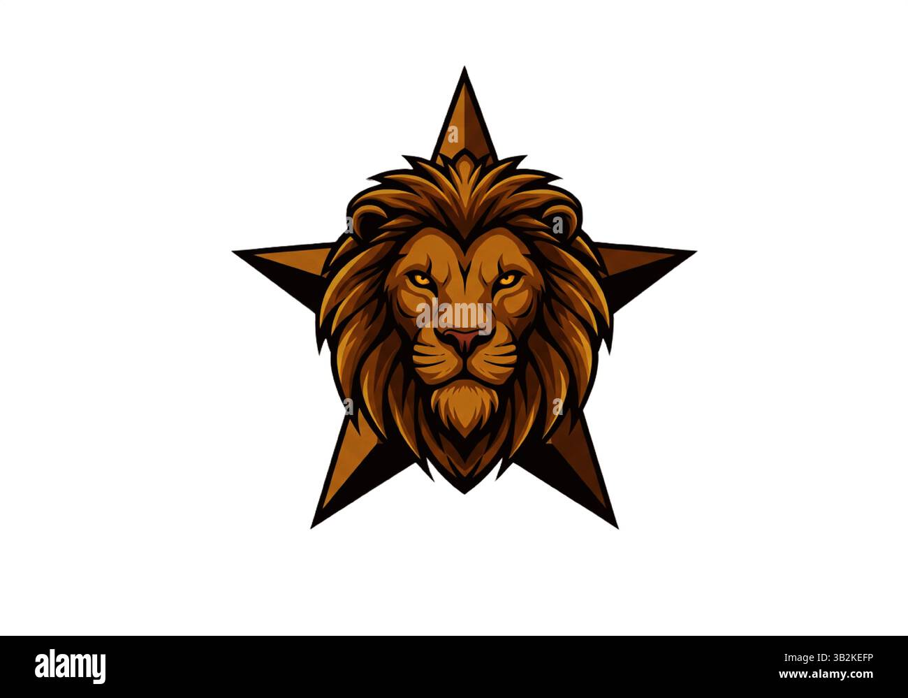 Lion themed graphic hi-res stock photography and images - Alamy