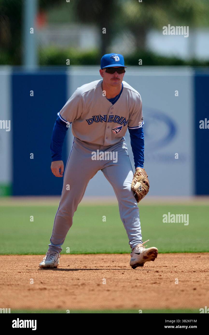Dunedin Blue Jays third baseman Cade Doughty (16) during an MiLB ...
