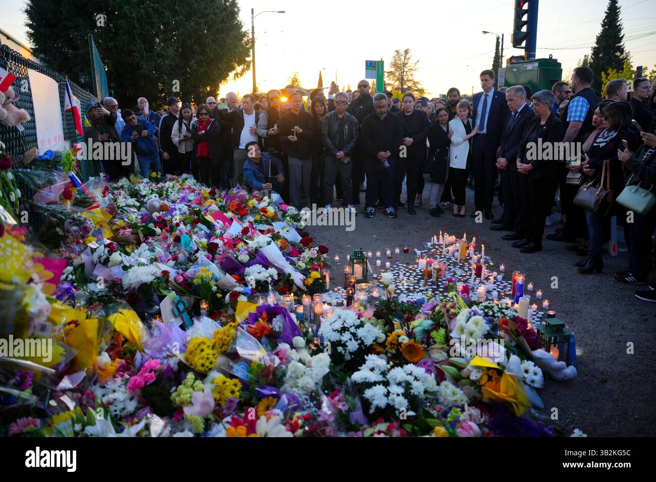 Vancouver, Canada. 27th Apr, 2025. Liberal Leader Mark Carney stands ...