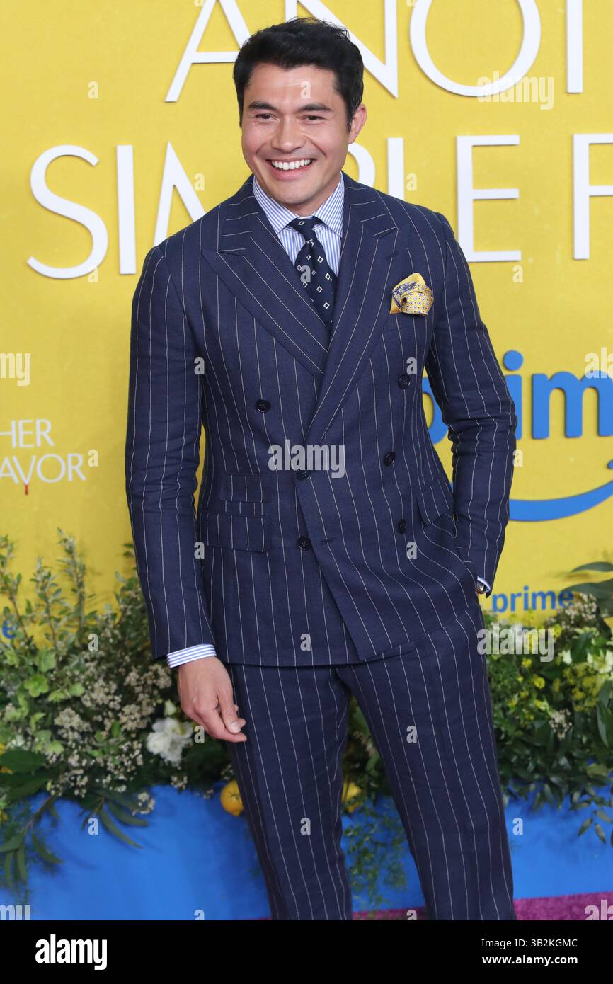 New York, New York, USA. 27 April 2025. Henry Golding attends a ...