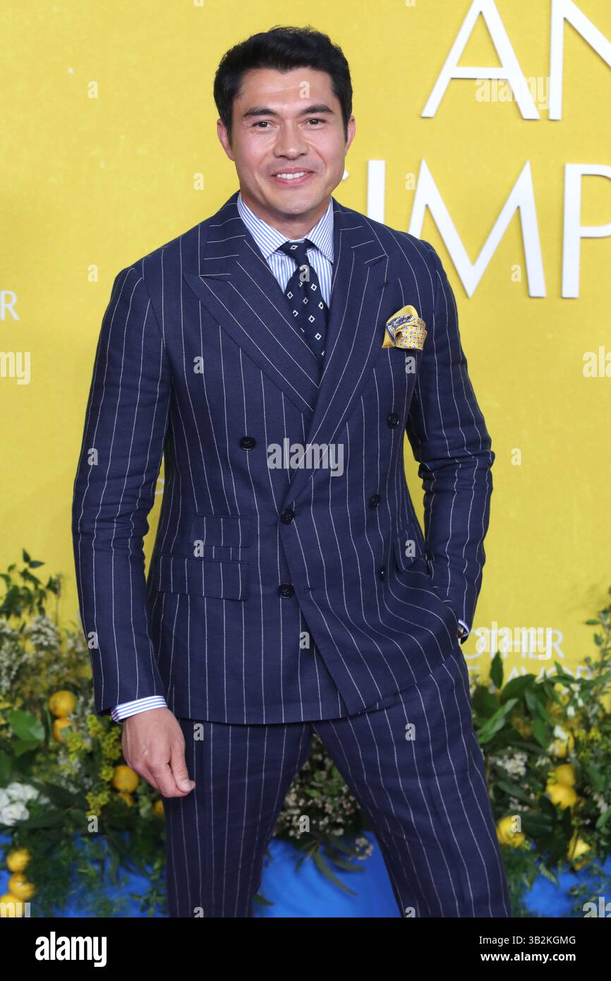 New York, New York, USA. 27 April 2025. Henry Golding attends a ...